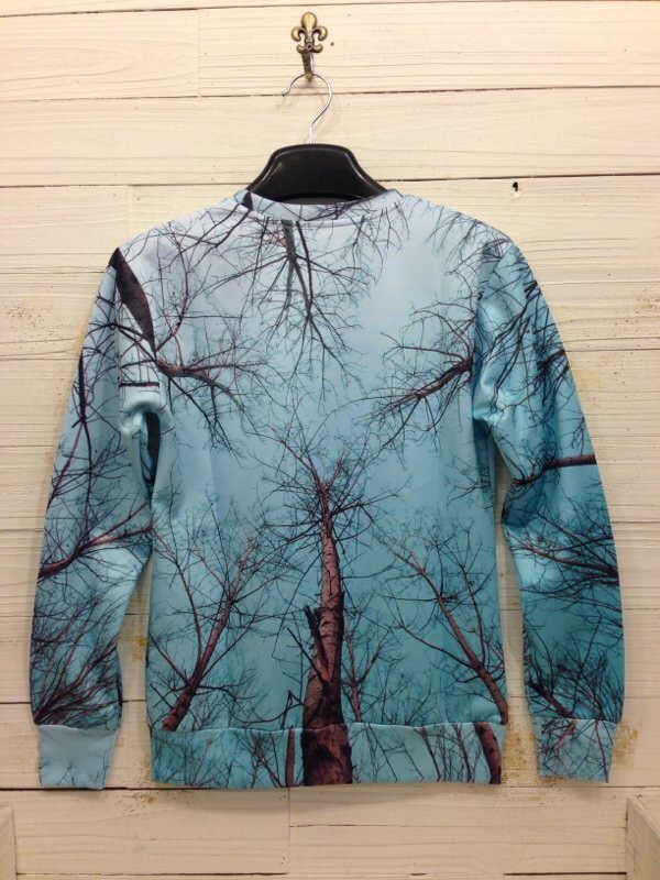 Tree Printed Sweatshirts Sweater For Women Men on Luulla